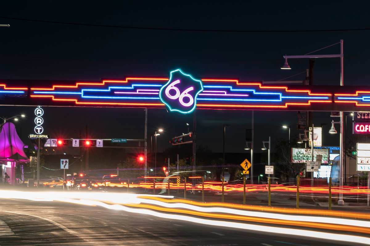 Drive Route 66 in Albuquerque--it's epic! | Bottger Mansion